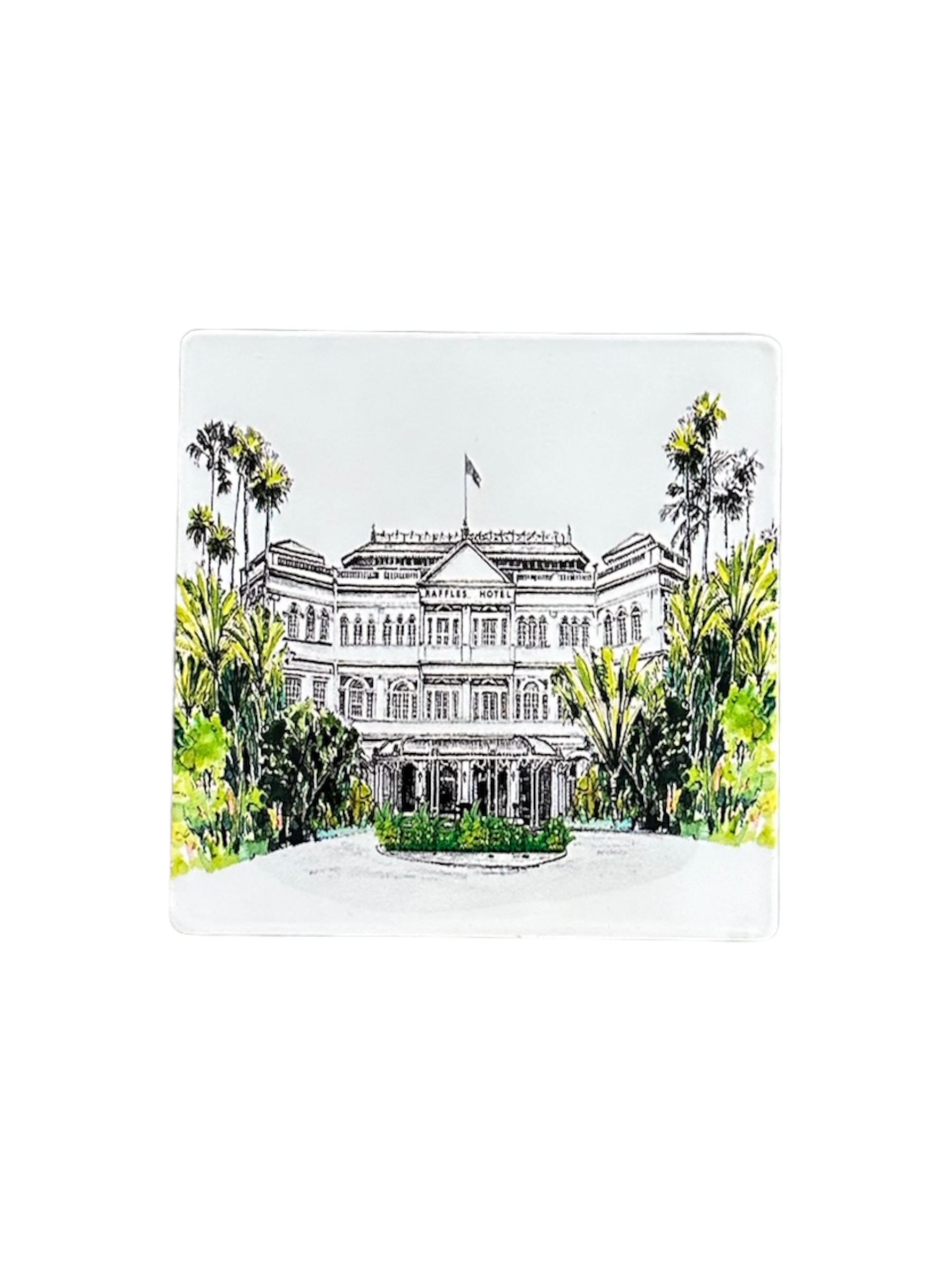 Raffles Facade Coaster | Raffles Arcade