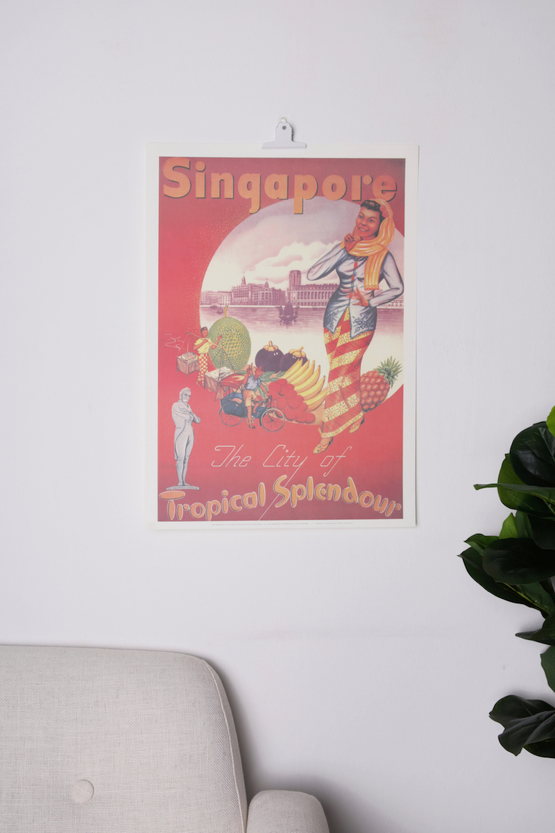 Raffles Tropical Splendour Poster | Raffles Arcade
