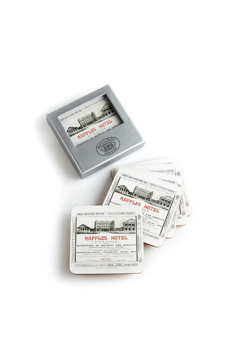 Raffles Heritage Advertisement Coaster | Raffles Arcade