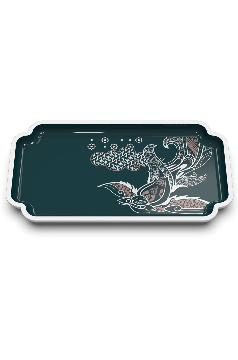Soaring Garuda Tea Tray | Raffles Arcade